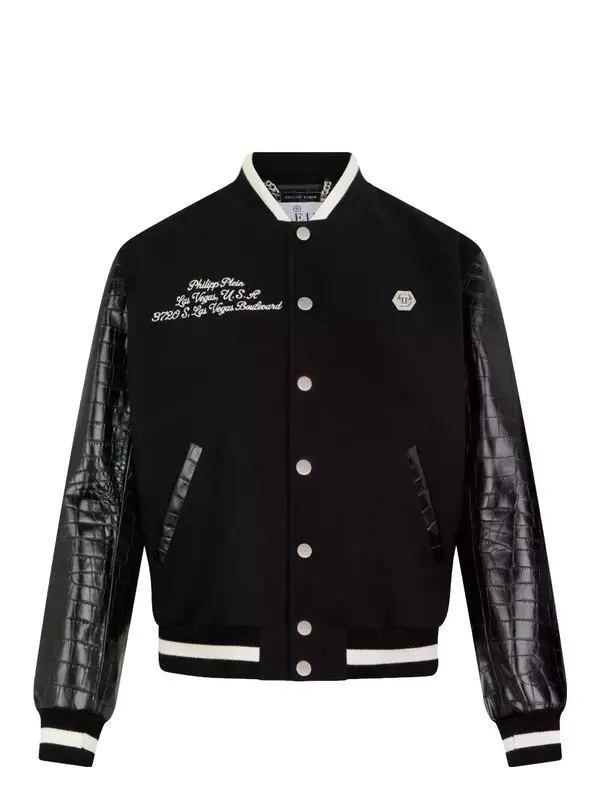 Philipp Plein Bomber Jacket - Black