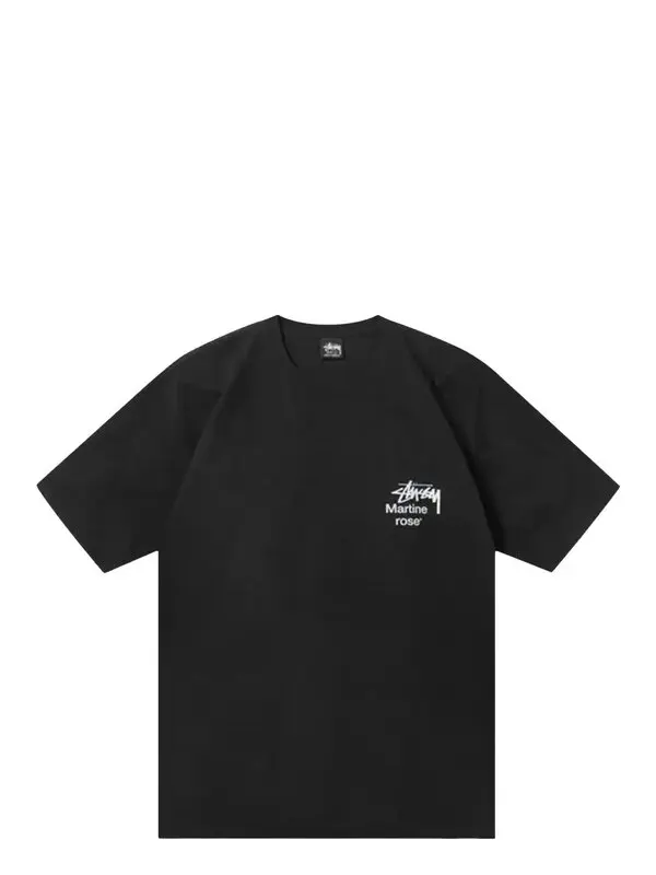 StÜssy X Martine Rose Grafic-print T-shirt - Black
