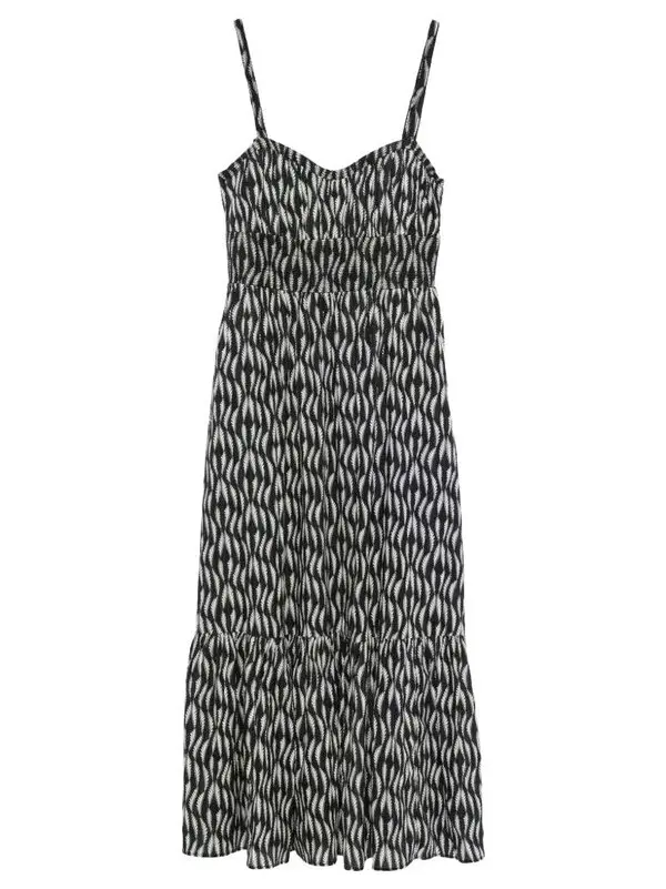 Ulla Johnson Nadine Printed Dress - Black