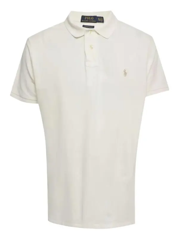 Polo Ralph Lauren Logo-embroidery Polo Shirt - White