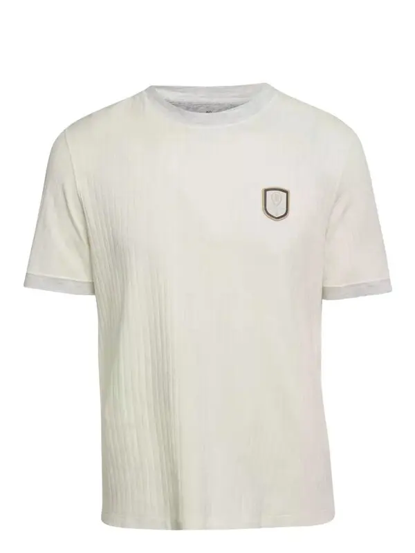 Brunello Cucinelli Ribbed T-shirt - White