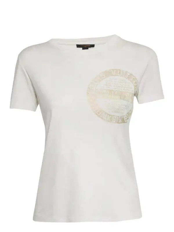 LOUIS VUITTON Logo-print T-shirt - White