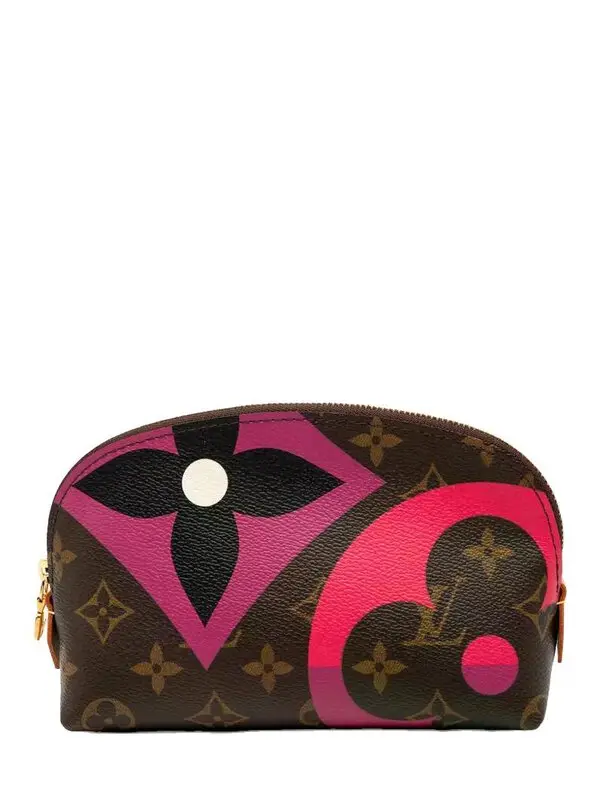 LOUIS VUITTON 2020 Monogram Game On Cosmetic Pouch - Brown