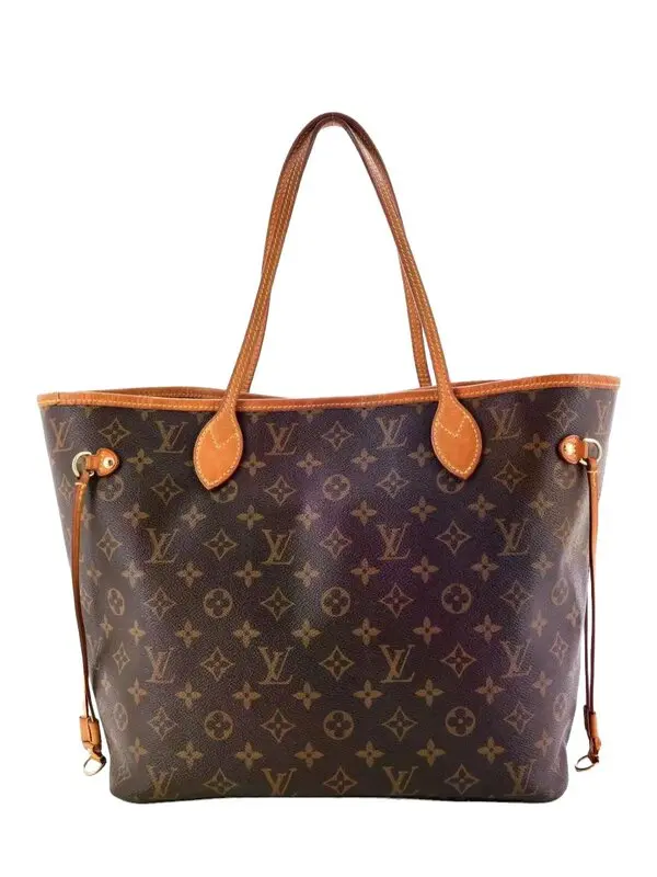 LOUIS VUITTON Neverfull Mm Tote Bag Monogram Canvas - Brown