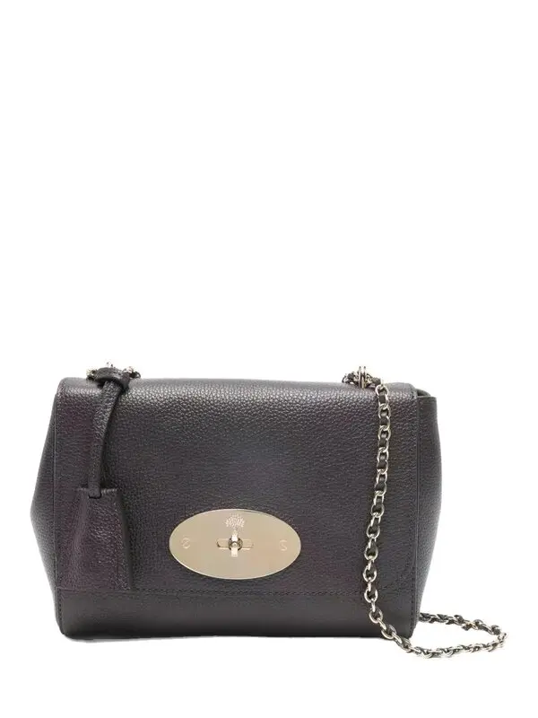Mulberry Small Lily Leather Cross Body Bag - Purple