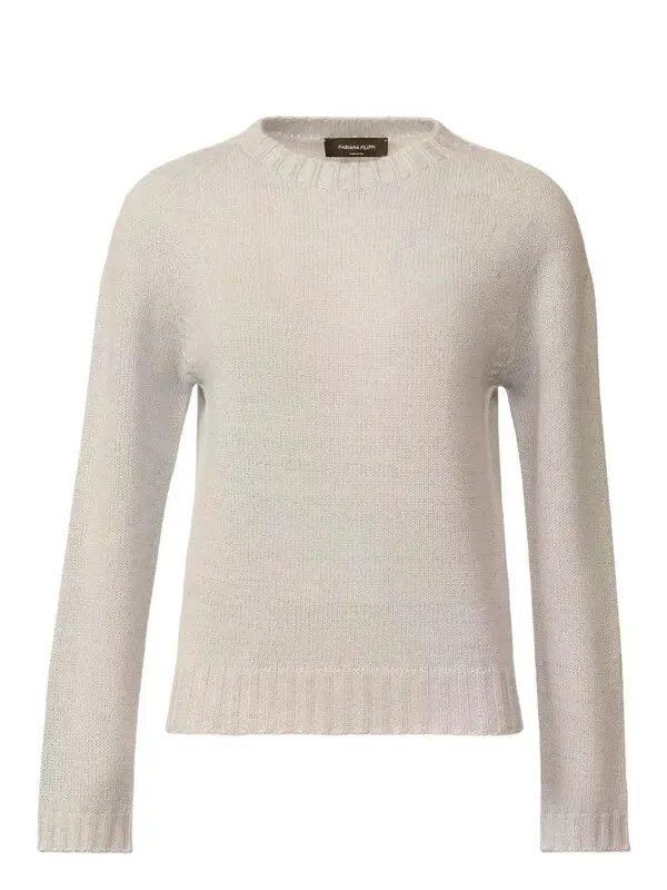 Fabiana Filippi Crew-neck Sweater - Neutrals