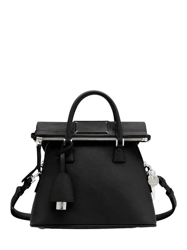 MAISON MARGIELA 5ac Classique Zipped Tote - Black