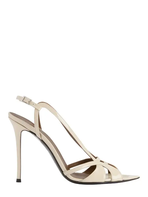 GIUSEPPE ZANOTTI Intriigo Zoe 105 Sandals - Off_white