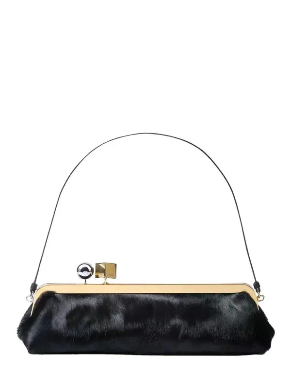 Jacquemus Salon Top-handle Clutch - Black