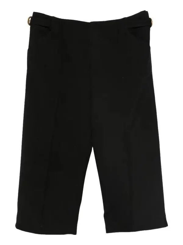 Chloé Tailored Cropped Trousers - Black