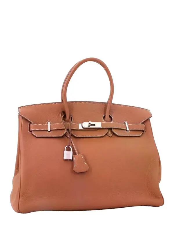 Hermès Birkin 35 Togo Handbag - Brown