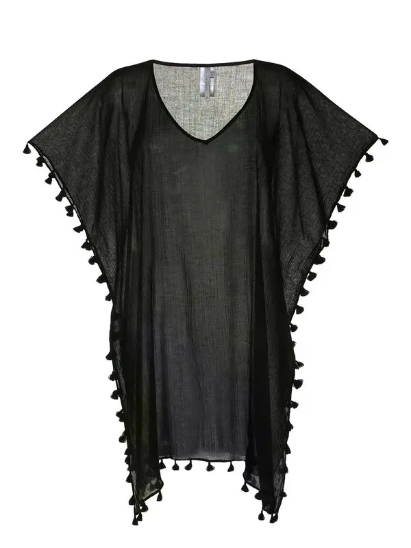 Seafolly Amnesia Kaftan - Black