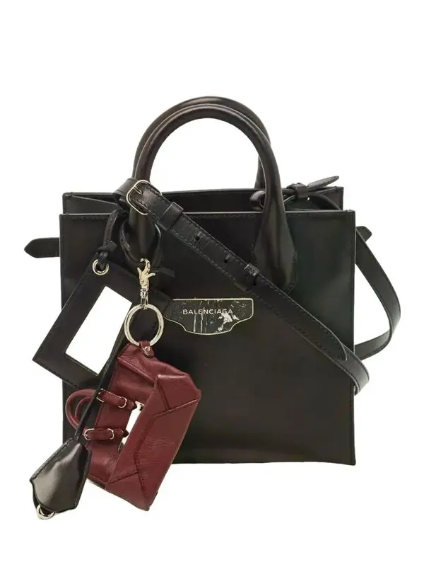 Balenciaga Mini All Afternoon Leather Tote - Black