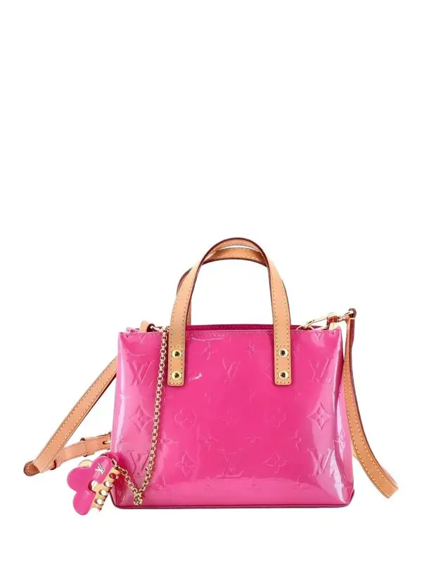 LOUIS VUITTON Reade Nm Handbag Monogram Vernis Pm - Pink