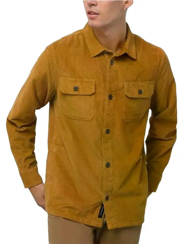 VANS Waffle Corduroy Shirt - Brown