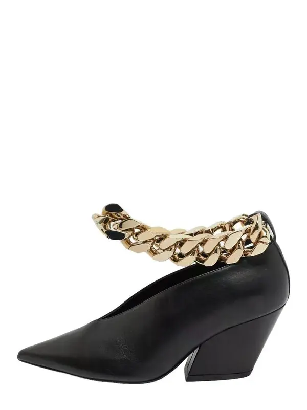 Burberry Chain-link Pumps - Black