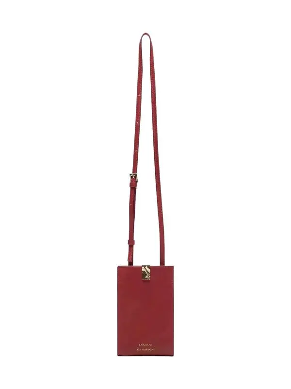 Loulou De Saison Hermin Mini Bag - Red