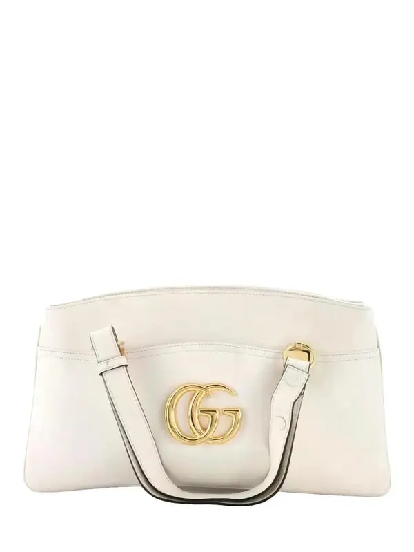 Gucci Arli Top Handle Large Satchel - White