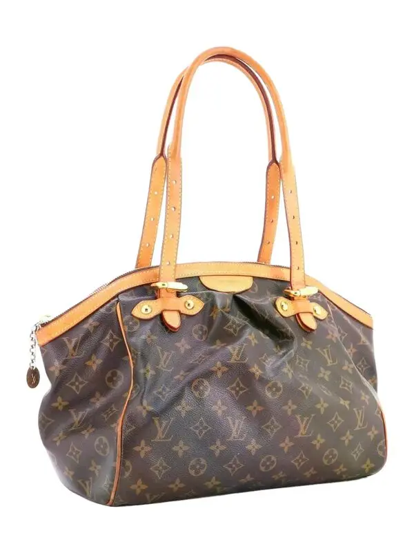 LOUIS VUITTON Tivoli Handbag Monogram Canvas Gm Satchel - Brown