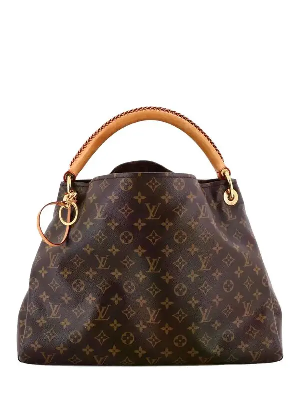 LOUIS VUITTON Artsy Mm Monogram Canvas Hobo Bag - Brown