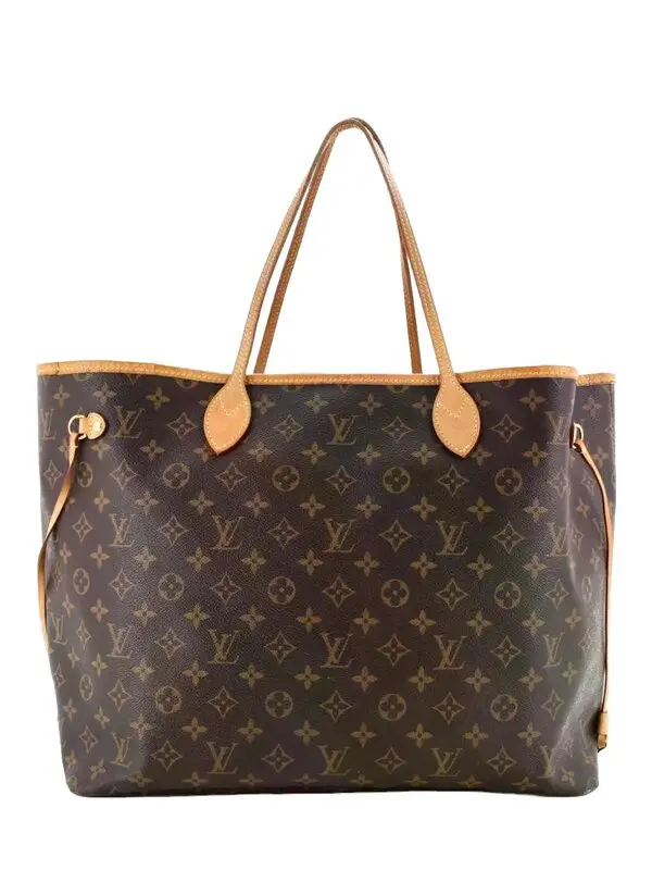 LOUIS VUITTON Neverfull Gm Monogram Canvas Tote Bag - Brown