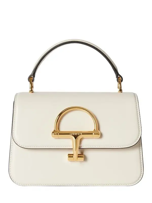 Gucci Siena Small Top Handle Bag - White