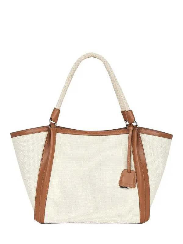 Ralph Lauren Rl 888 Tote Bag - Lux Cream & Rl Gold