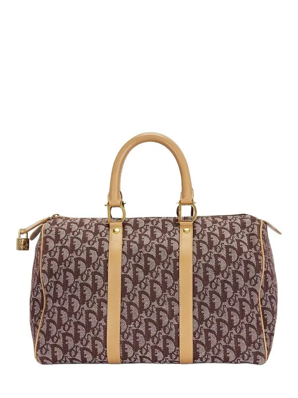 Dior Trotter Boston Bag - Brown