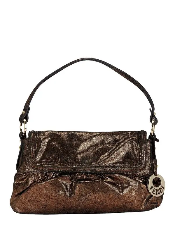Fendi Chef Shoulder Bag - Bronze