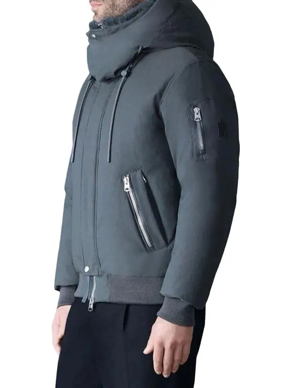 Mackage Iker-z 2-in-1 Down Bomber Jacket - Carbon