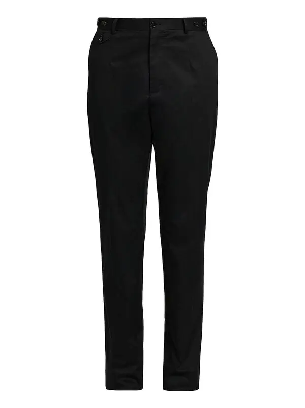Dolce & Gabbana Gabardine Cotton Five-pocket Pants - Nero