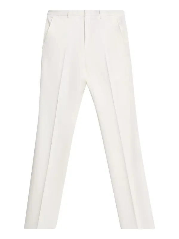 Givenchy Wool And Mohair Tailored Trousers - Ivory