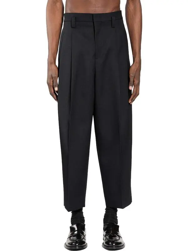 JIL SANDER Trousers 207 Aw 23 - Black