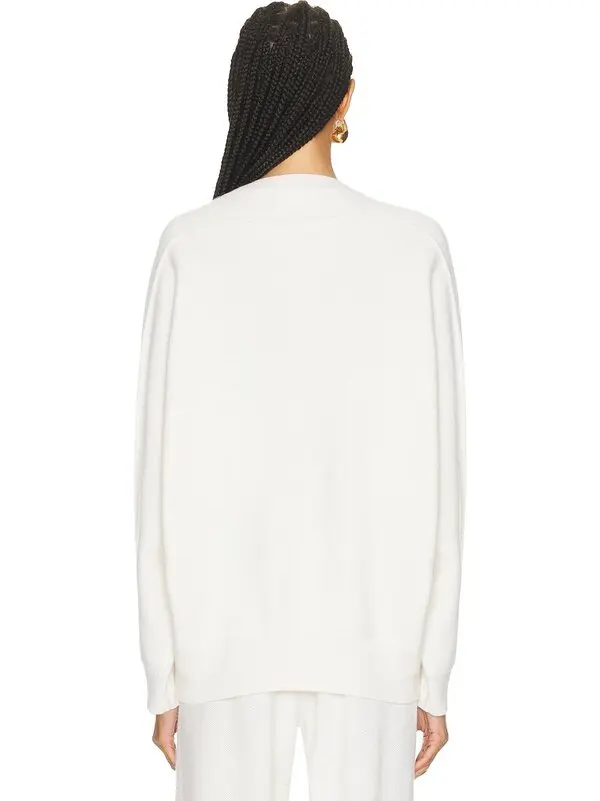 LISA YANG Haily Cashmere Sweater - Cream