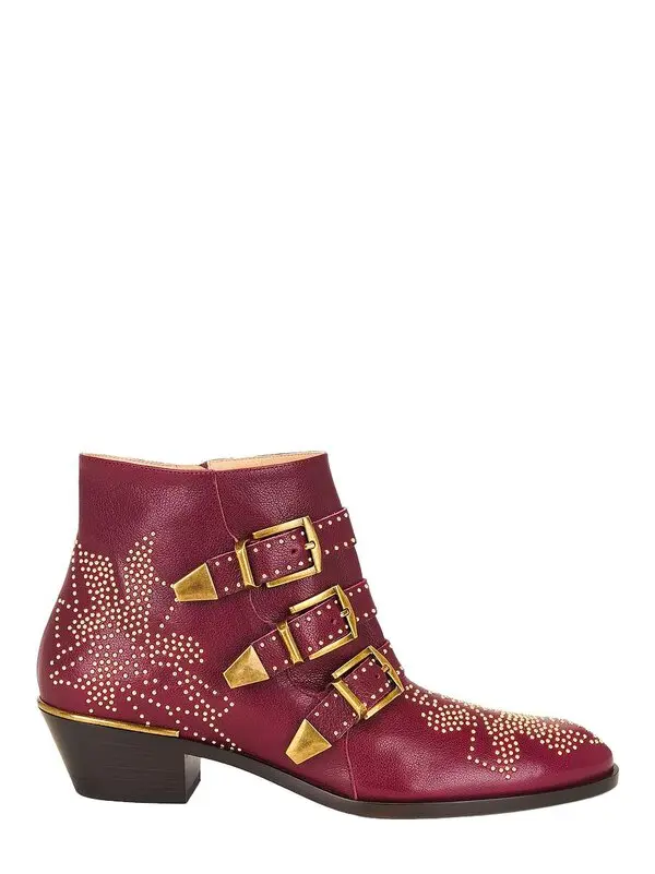 Chloé Susan Boots - Grenat