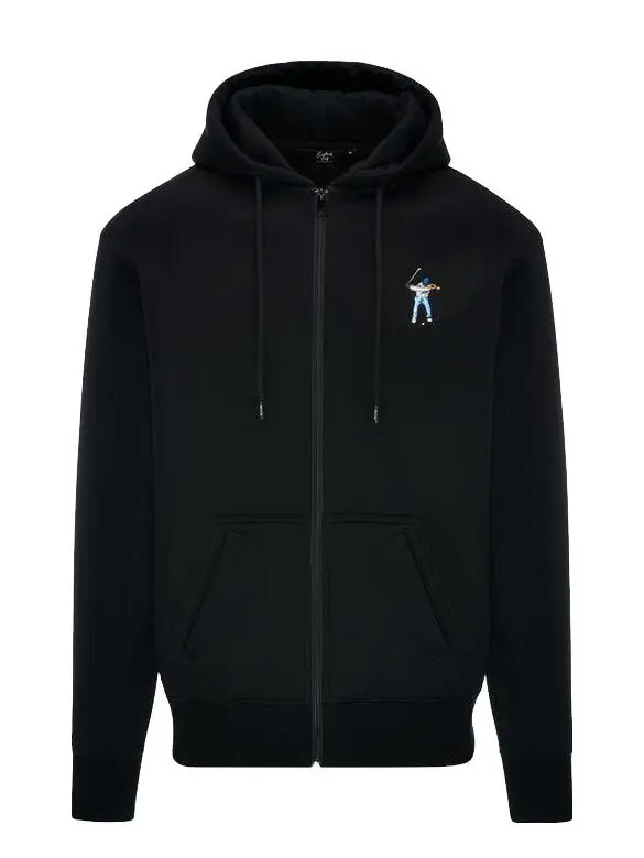 EASTSIDE GOLF Swingman Full-zip Hoodie - Black