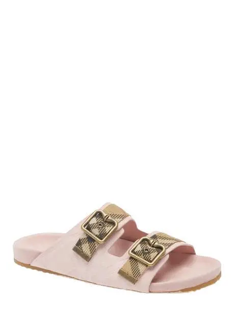 Burberry Urchin Slide Sandal - Pink