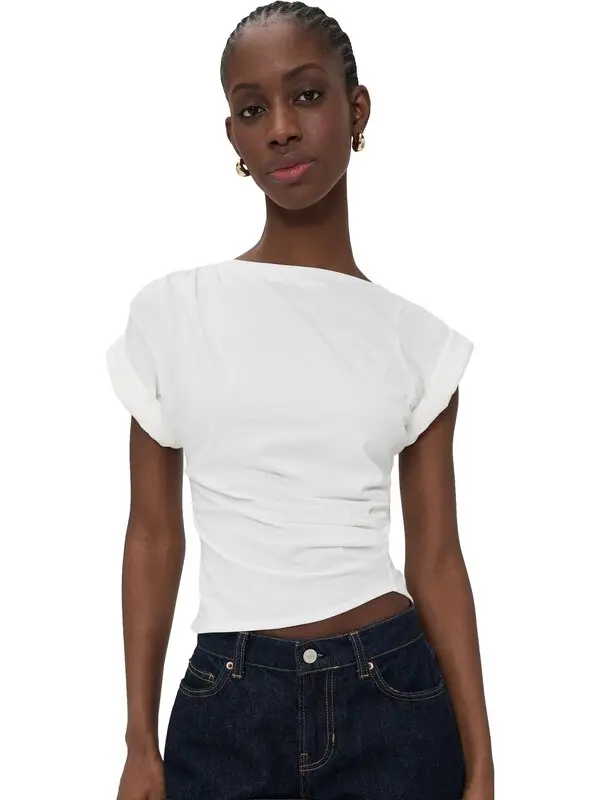 THE LINE BY K Francine Shirt - White