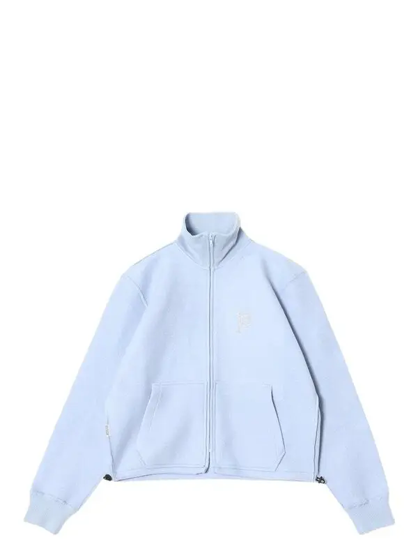 PROTOTYPES Jersey Inside Out Fleece Tracksuit Jacket - Blue
