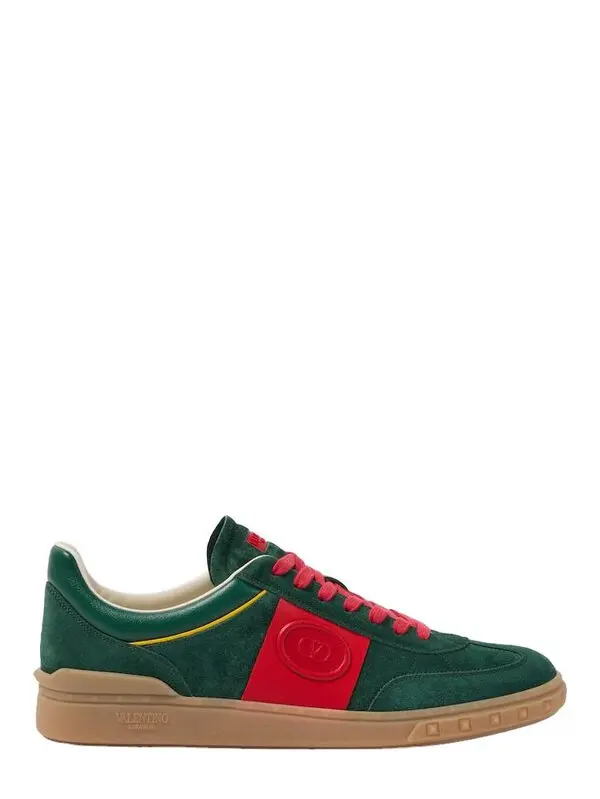 Valentino Garavani Upvillage Suede Sneakers - Green