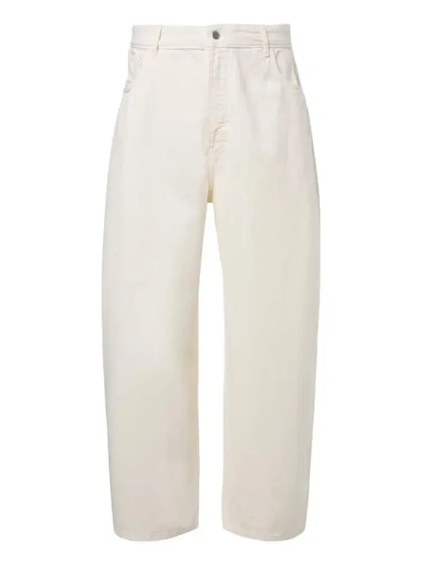 Studio Nicholson Paolo Barrel-leg Jeans - White