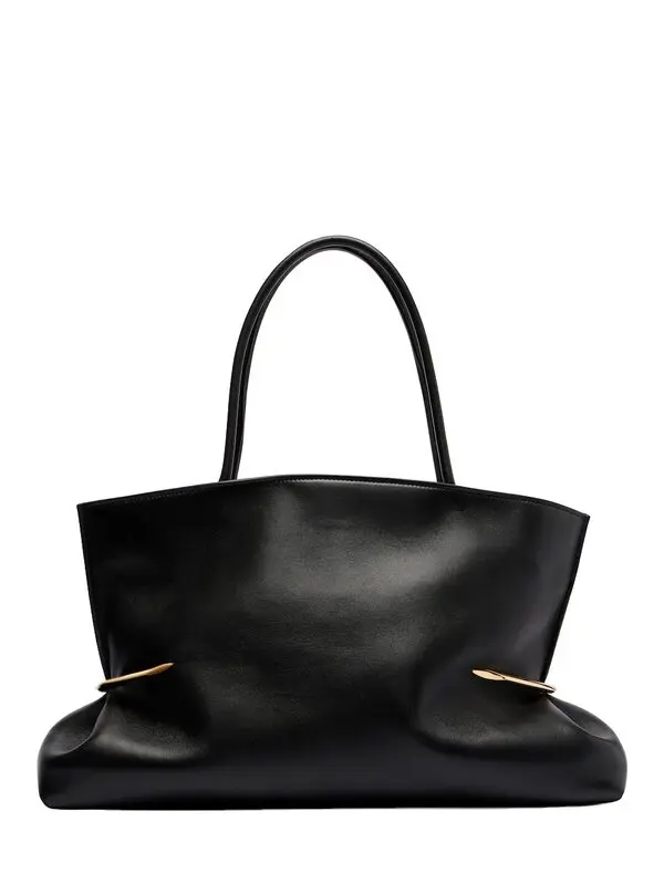 Givenchy Pinch Small Leather Tote Bag - Black