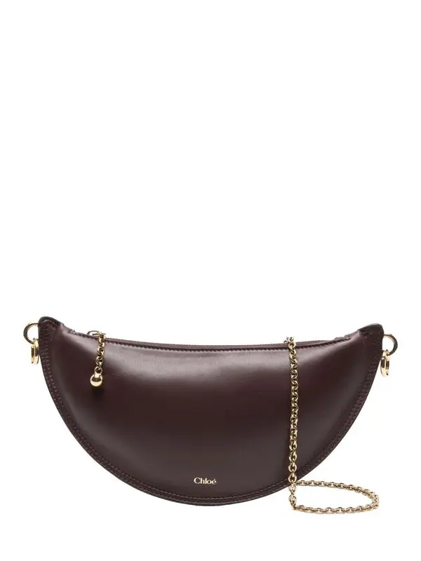 Chloé Icons Leather Crossbody Bag - Red