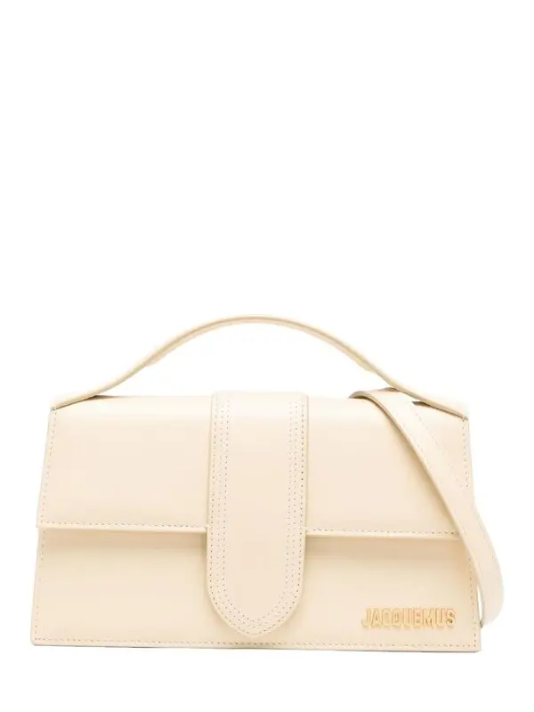 Jacquemus Le Grand Bambino Leather Handbag - White