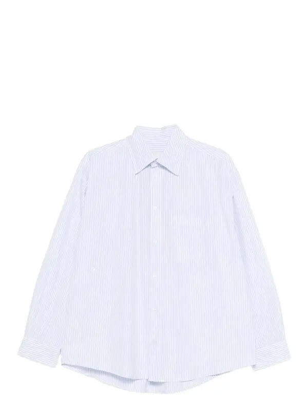 HERSKIND Lorenzo Cotton Shirt - Sky Blue
