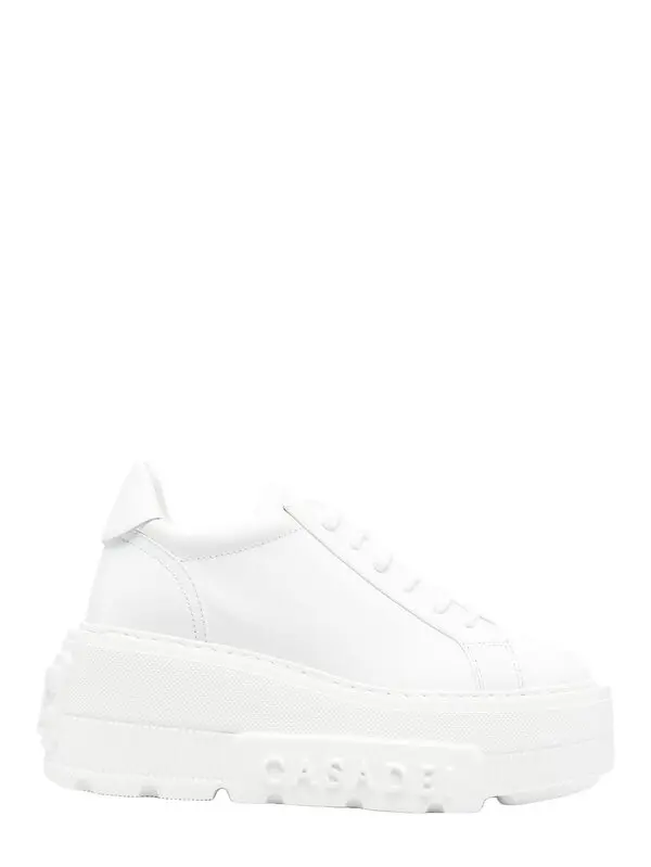 Casadei Nexus Leather Sneakers - White