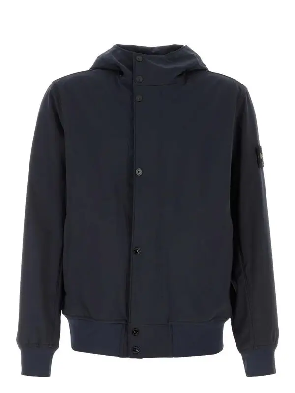 Stone Island Nylon Blouson Jacket - Blue