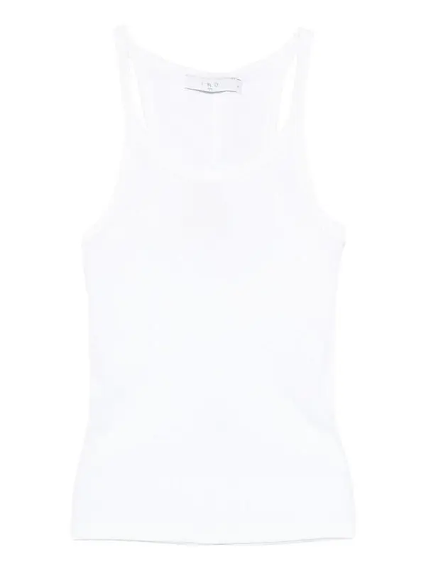 IRO PARIS Palisso Cotton Tank Top - White