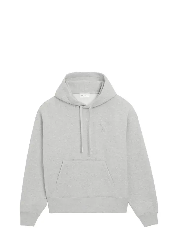 Ami De Coeur Cotton Hoodie - Grey