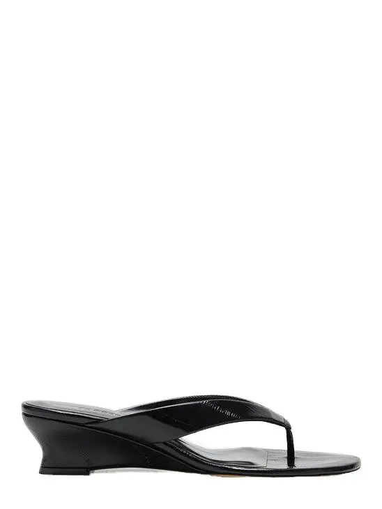 Le Monde Beryl Micro Wedge Thong - Black